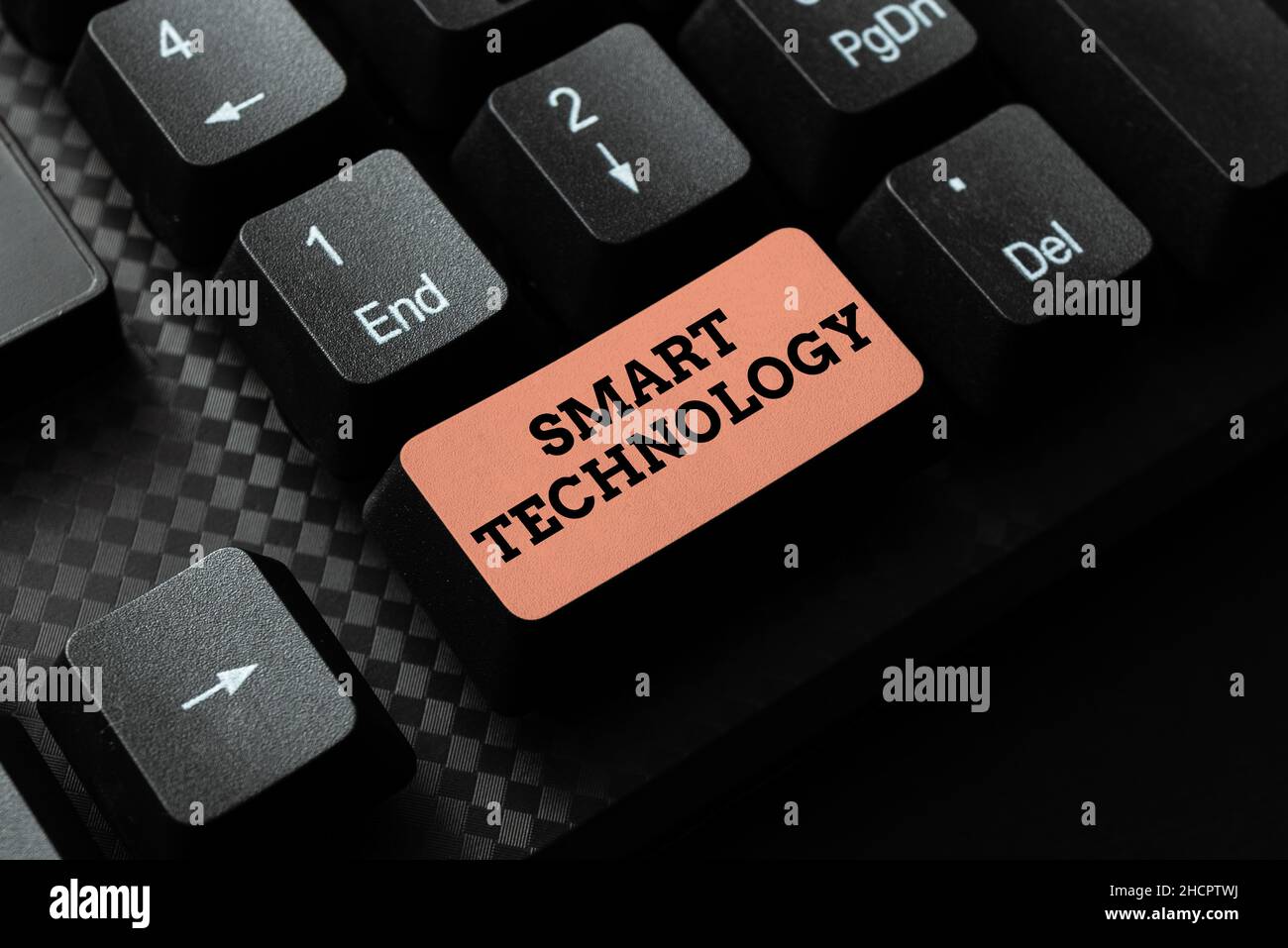 Conceptual display Smart Technology. Word Written on used to protect and prevent errors in hard ...