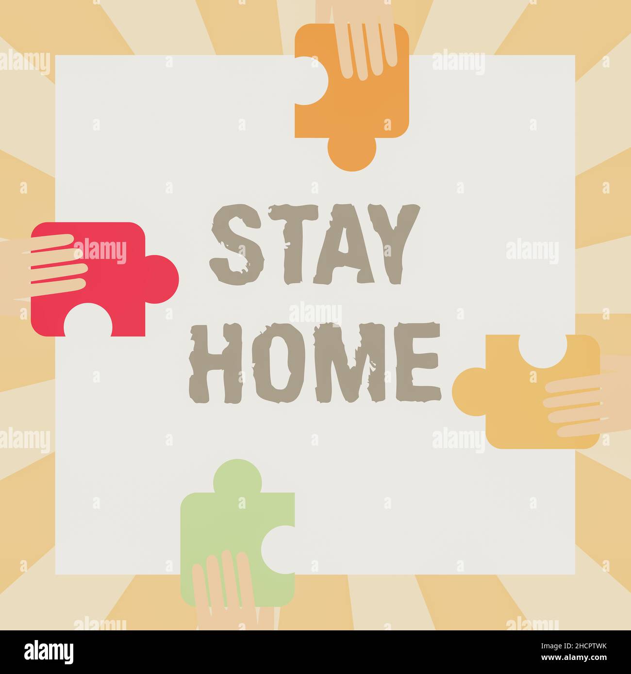 Inspiration showing sign Stay Home. Business showcase not go out for an ...