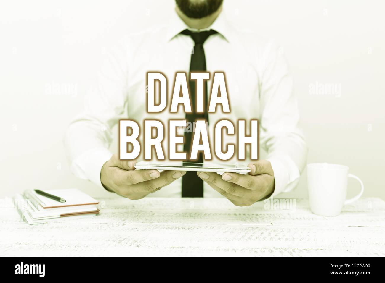 Conceptual display Data Breach. Business idea unauthorized release of ... Conceptual display Data Breach. Business idea unauthorized release of ...