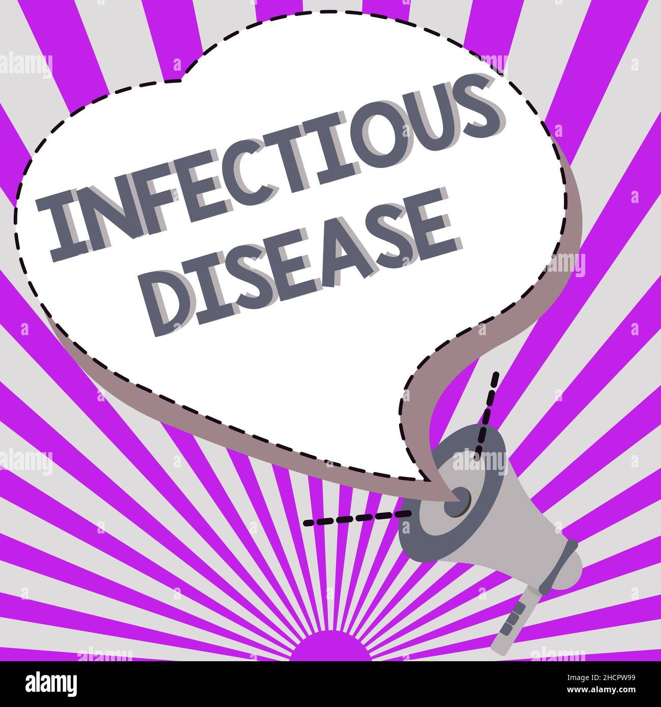 Sign displaying Infectious Disease. Business showcase caused by ...