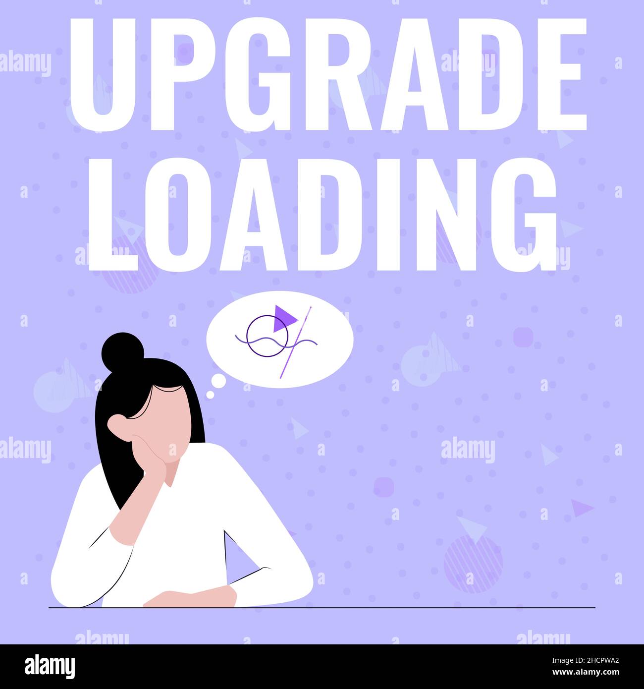 Text showing inspiration Upgrade Loading. Conceptual photo advancement ...