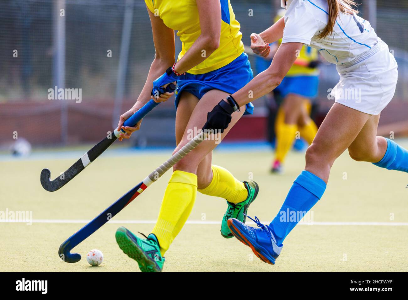 Hot Field Hockey Player