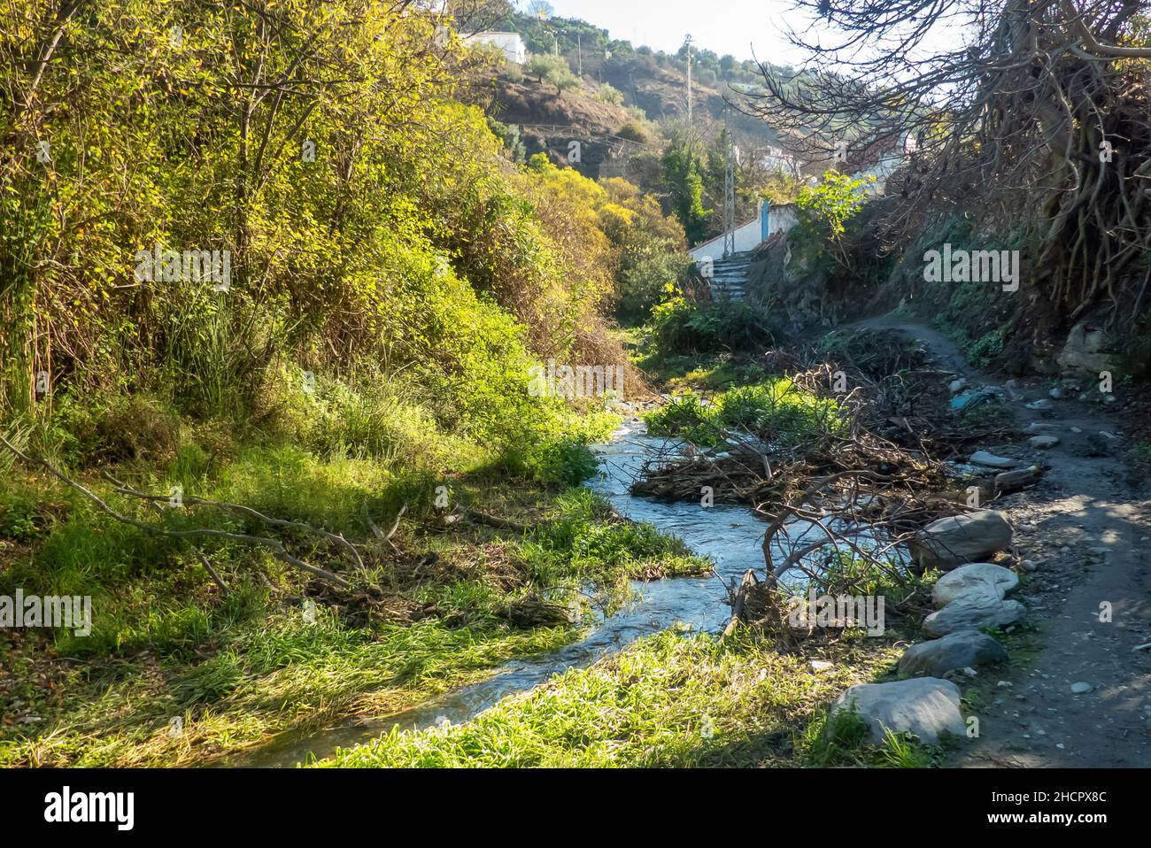 Archez in Spain: Walking the Ruta de los Molinos Stock Photo - Alamy