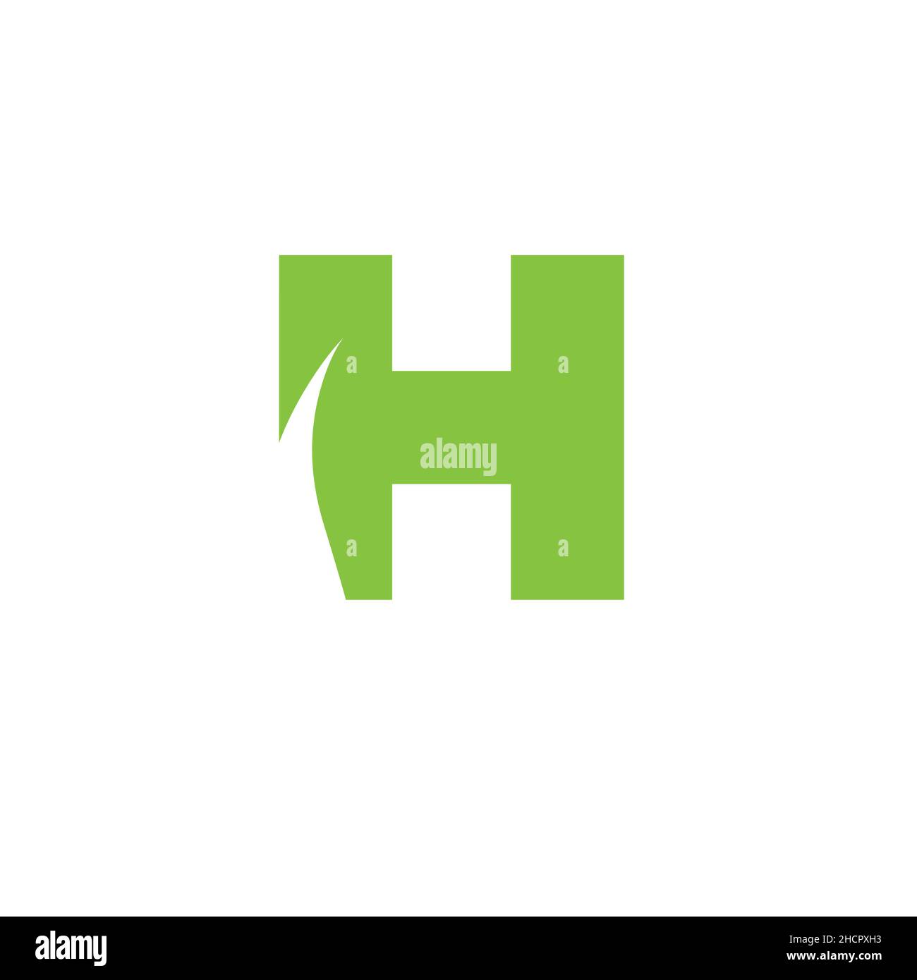 H logo vector design Stock Vector Image & Art - Alamy