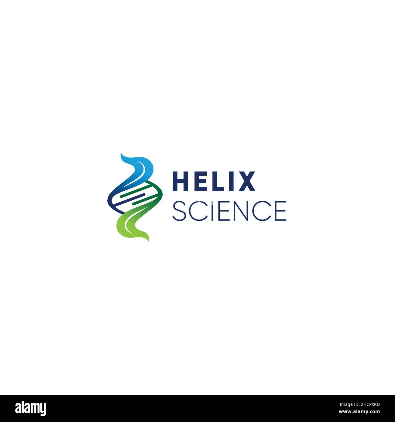 Modern flat colorful HELIX SCINECE logo design Stock Vector Image & Art ...