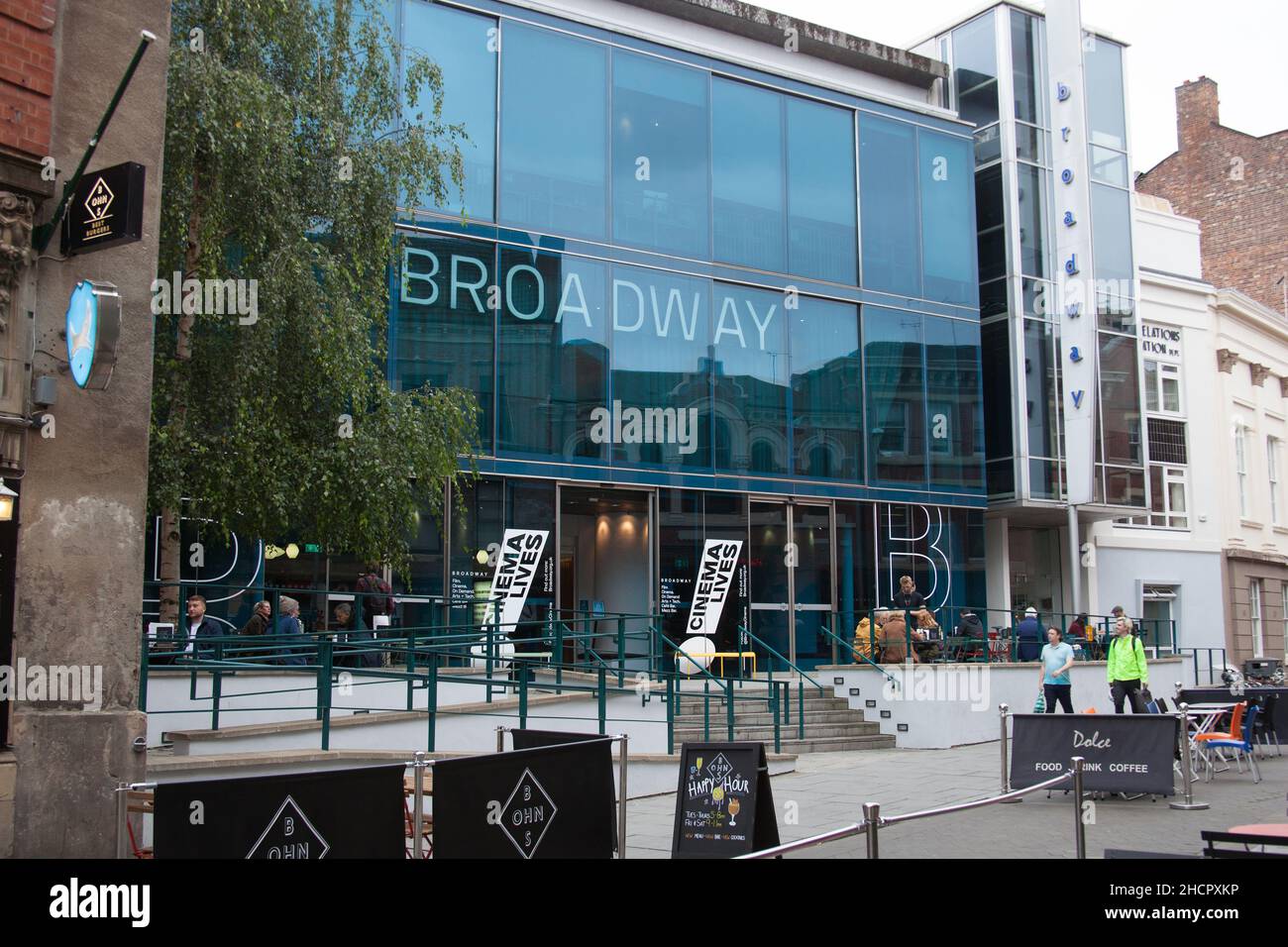 Broadway Cinema, an independent cinema in Nottingham in the UK Stock ...