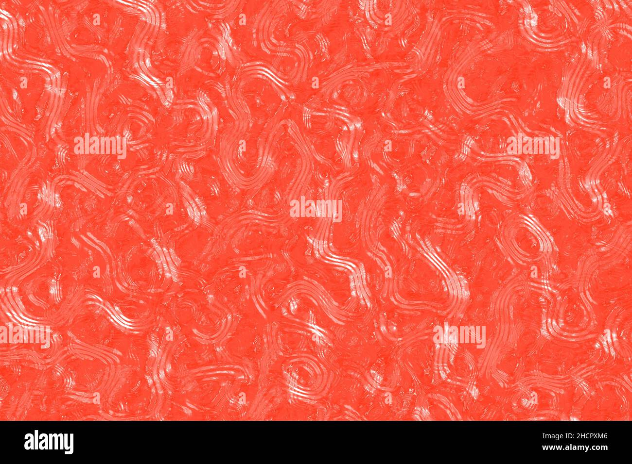 creative red flowing shiny fine steel ruffle digital art background or ...