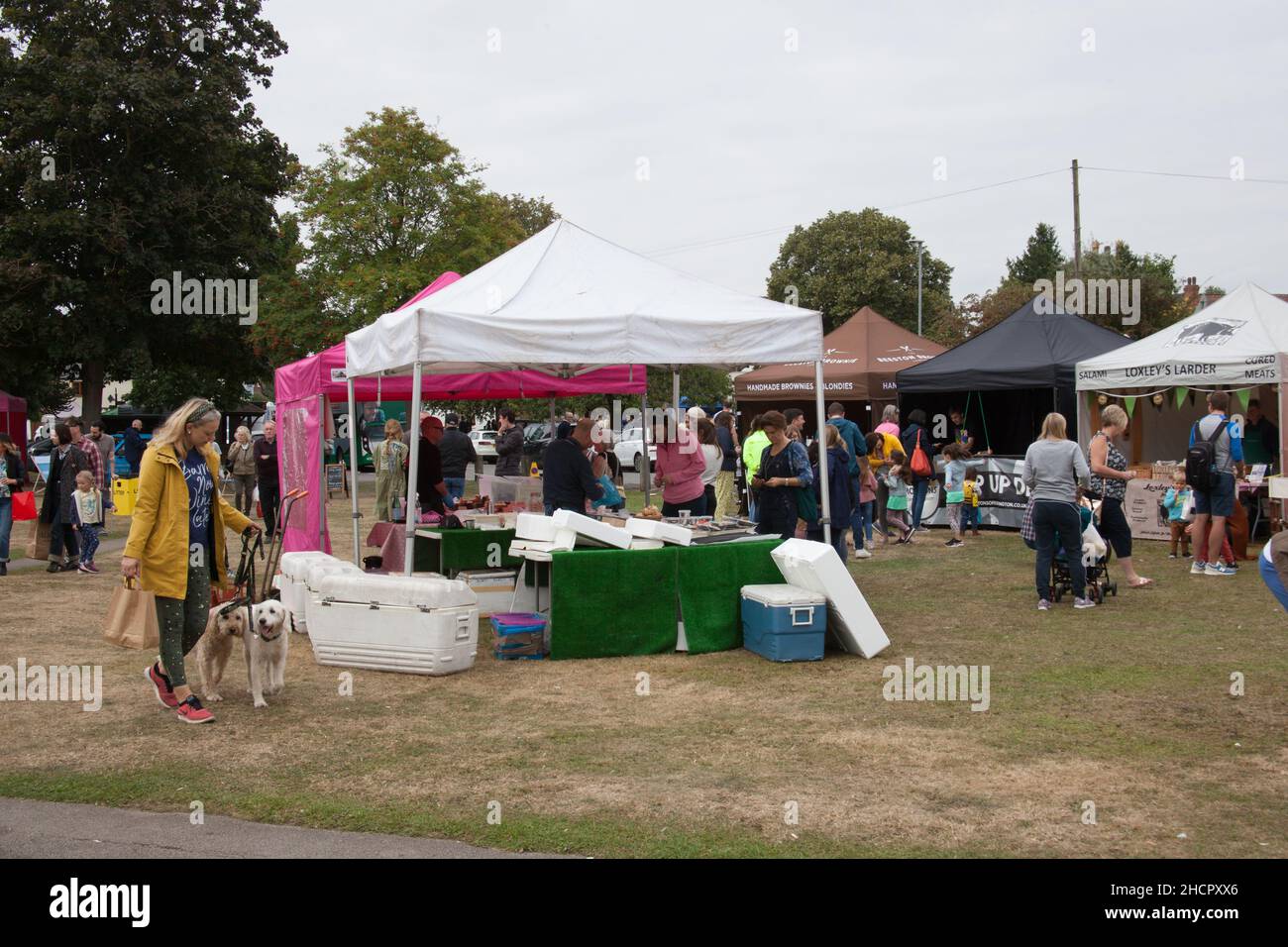 Ruddington Village Market in Nottinghamshire in the UK Stock Photo - Alamy