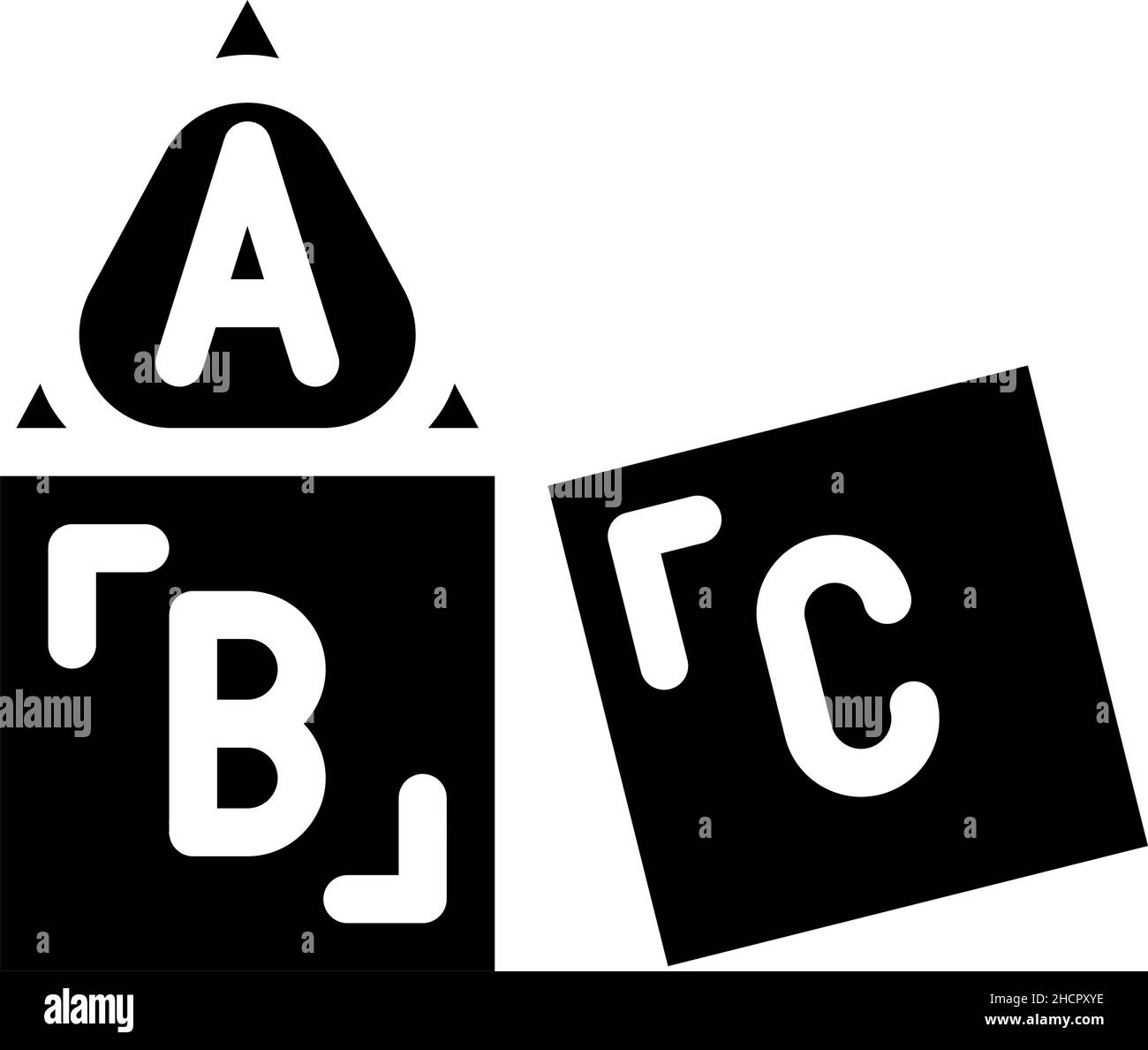 Electronic education graduation black icon Stock Vector Images - Alamy