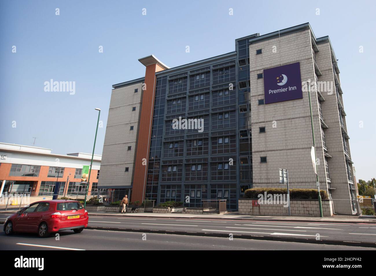 The Premier Inn Hotel in Nottingham in the UK Stock Photo - Alamy