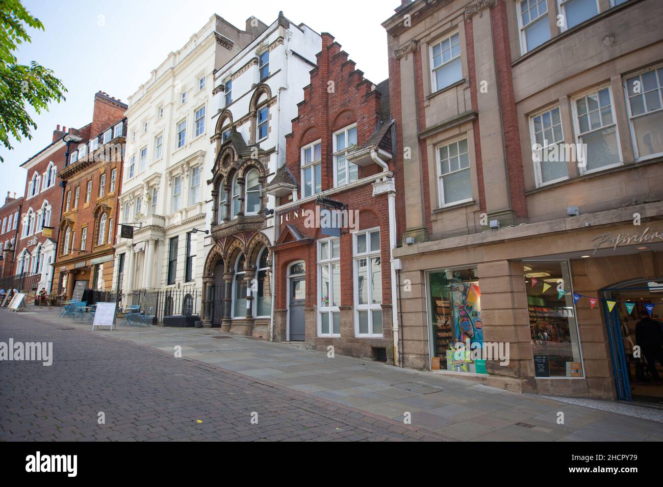Views of Low Pavement in Nottingham in the UK Stock Photo - Alamy