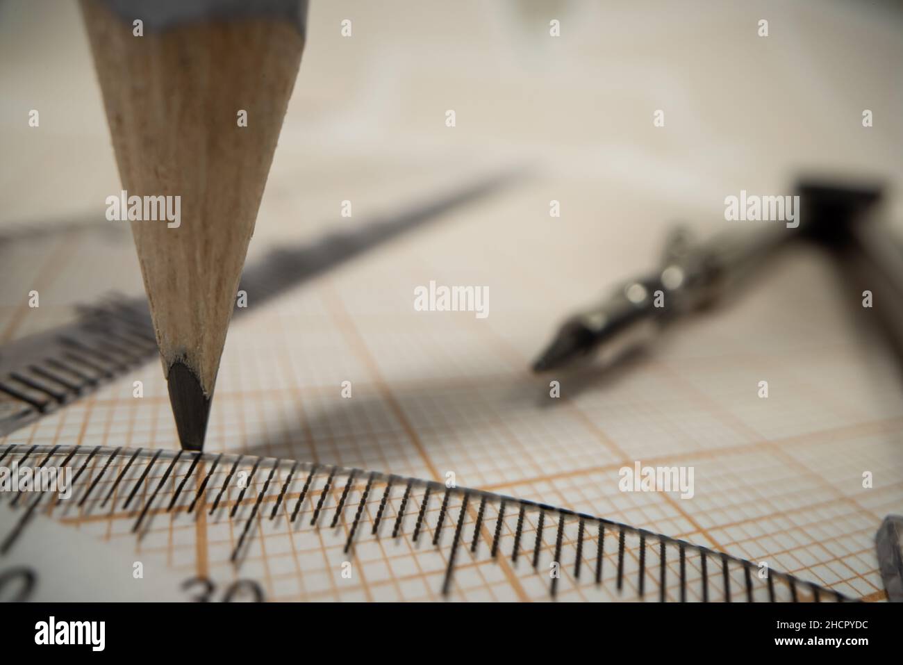 Math compass hi-res stock photography and images - Alamy