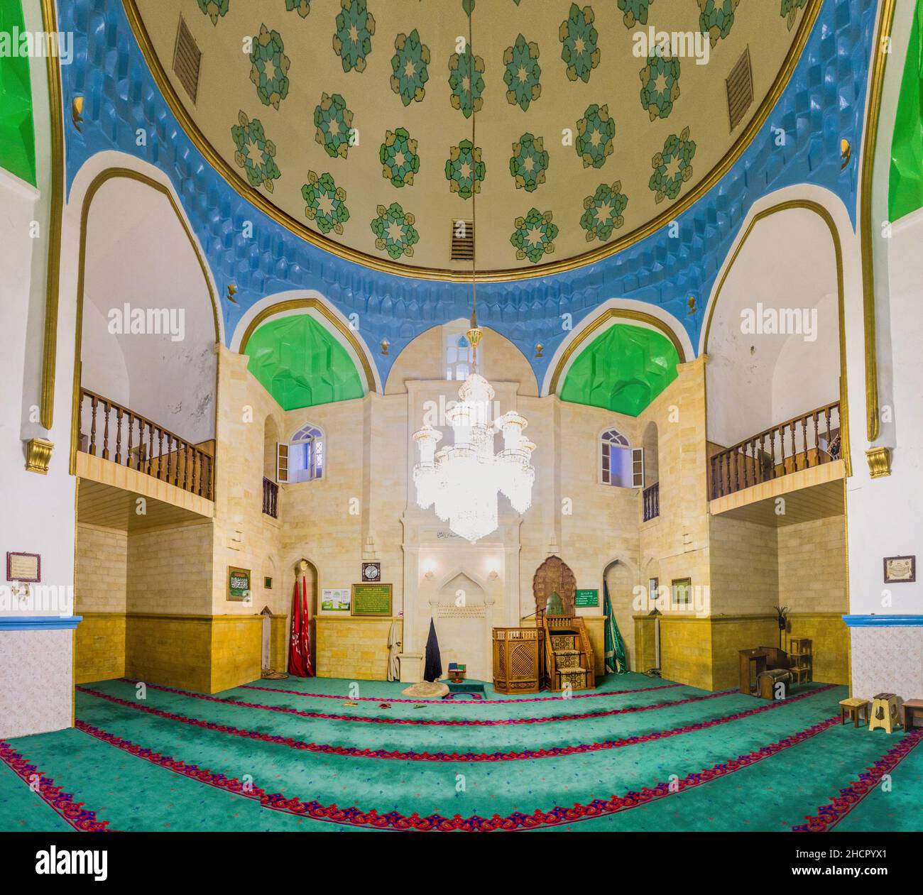 DERBENT, RUSSIA - JUNE 22, 2018: Interior of the Friday Mosque of ...