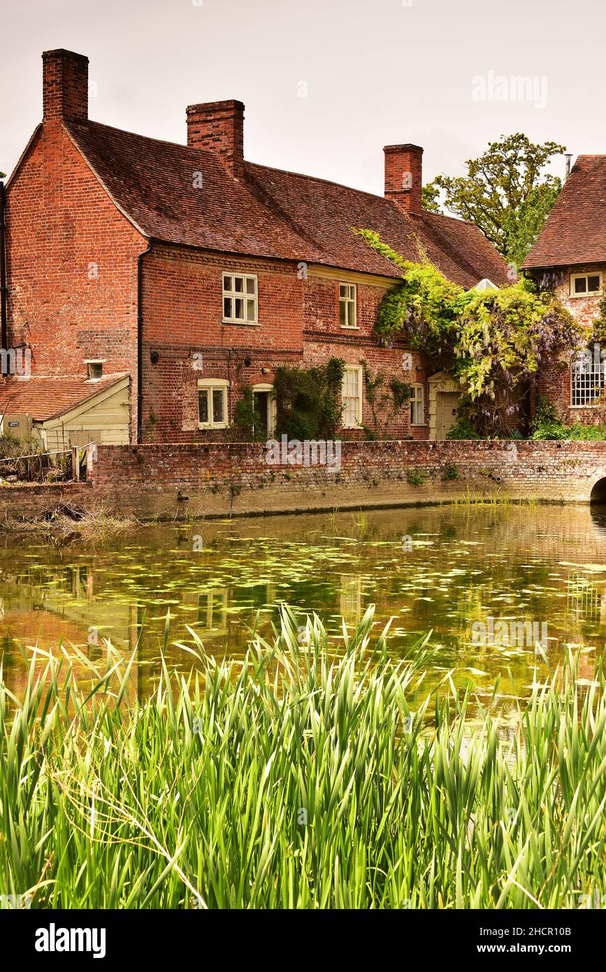 Flatford Mill, Constable Country, East Bergholt, Suffolk, England Stock ...