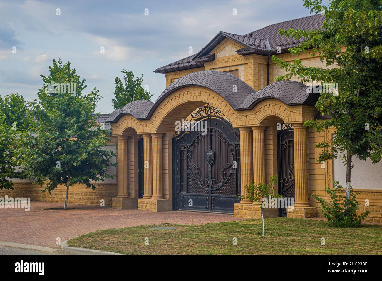 Chechnya house hi-res stock photography and images - Alamy