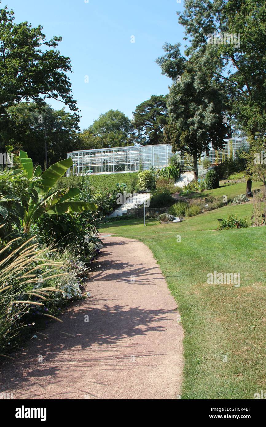 park in chemillé (france Stock Photo - Alamy