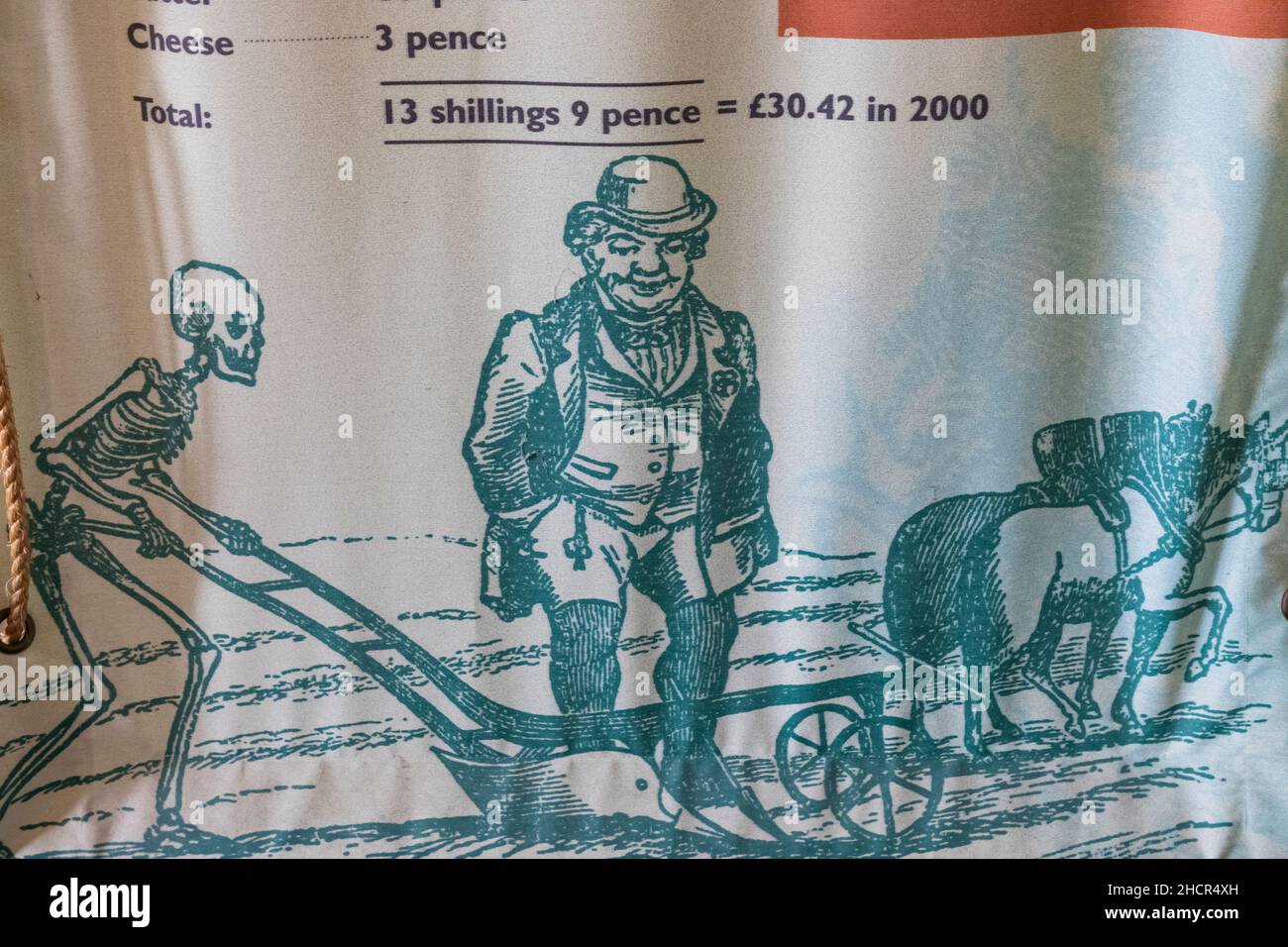 England, Dorset, Dorchester, Tolpuddle, Interior View of the Tolpuddle ...