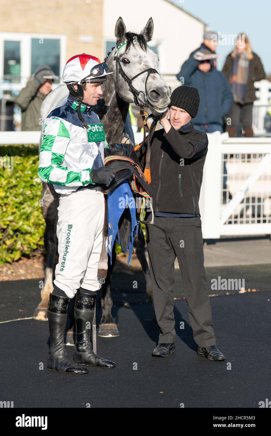 Jockey Sam Thomas Wincanton Racecourse High Resolution Stock ...