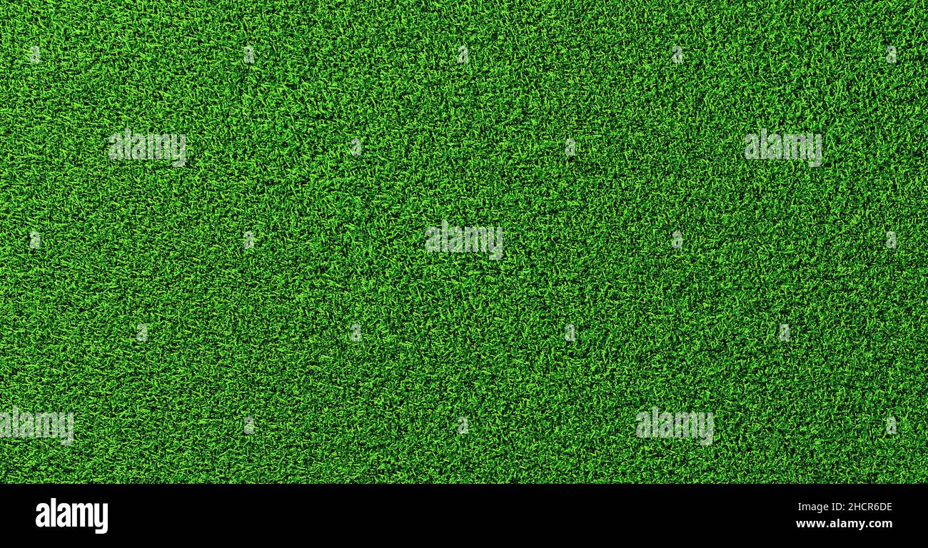 Detailed green soccer field grass lawn texture from above, background ...