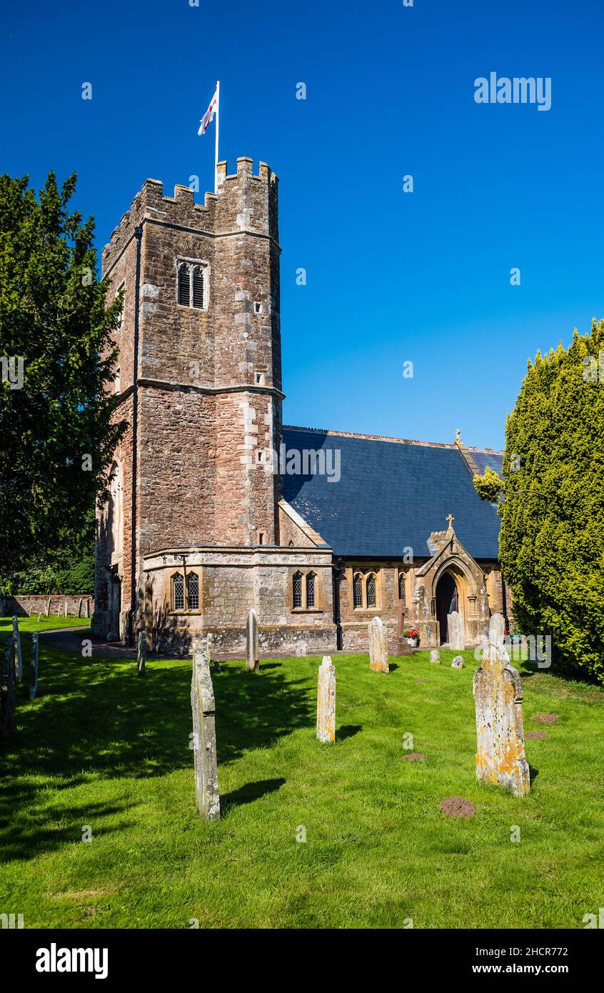 Colaton Raleigh Church Flower Festival. "The Creation Stock Photo - Alamy