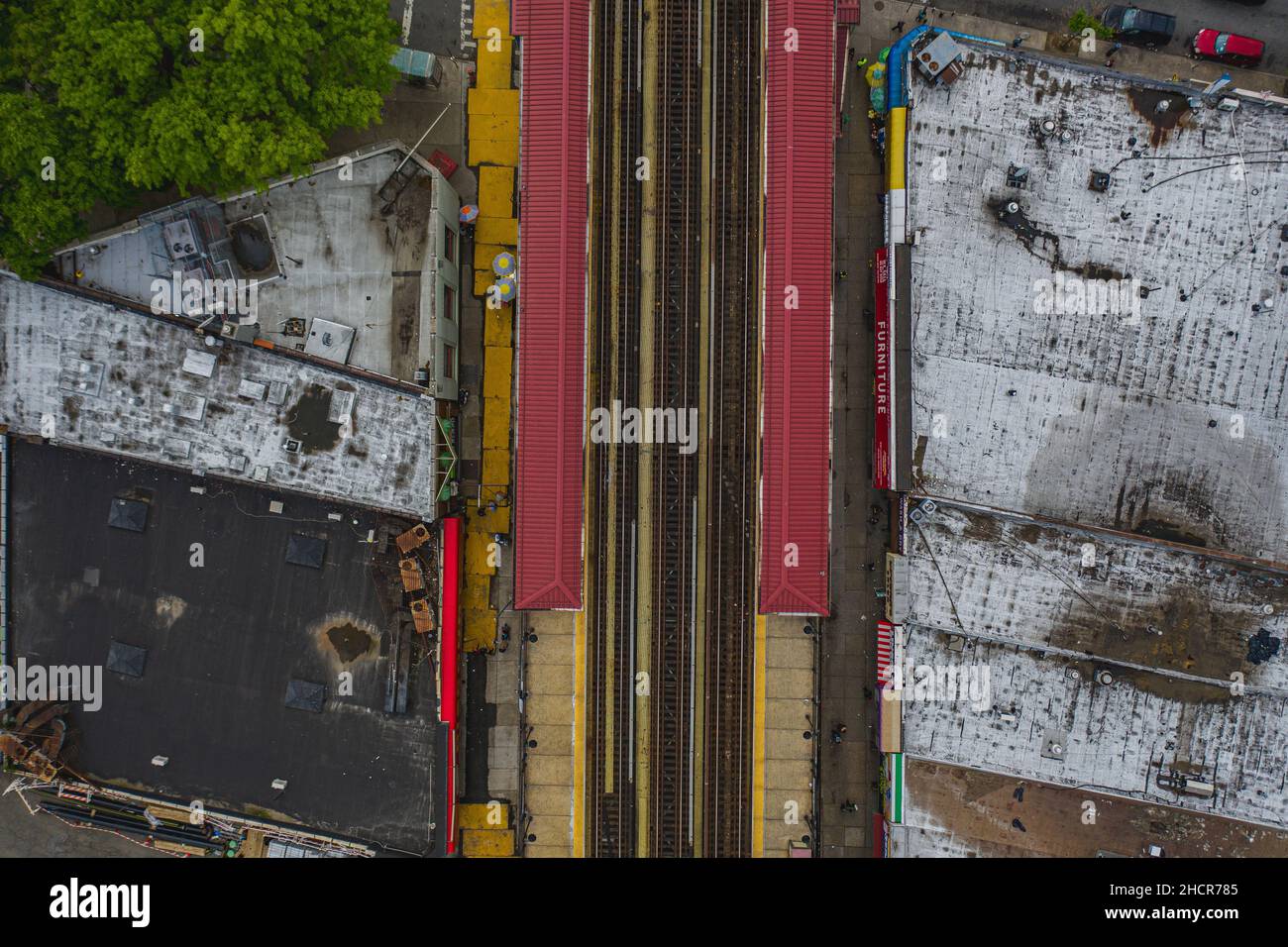 Birds eye view railways hi-res stock photography and images - Alamy