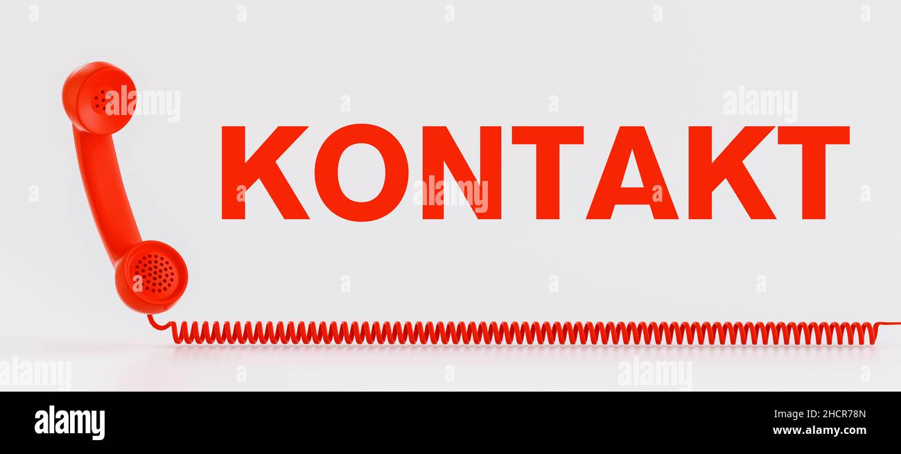 Red business communication hotline phone Stock Photo - Alamy