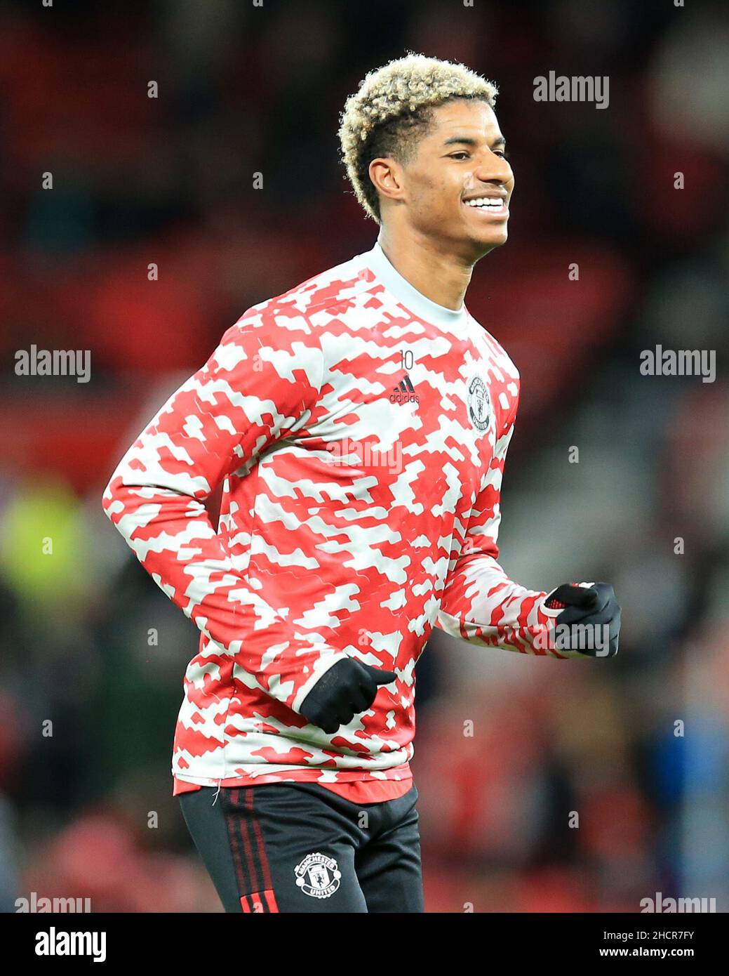Marcus rashford 2021 old trafford hi-res stock photography and images ...
