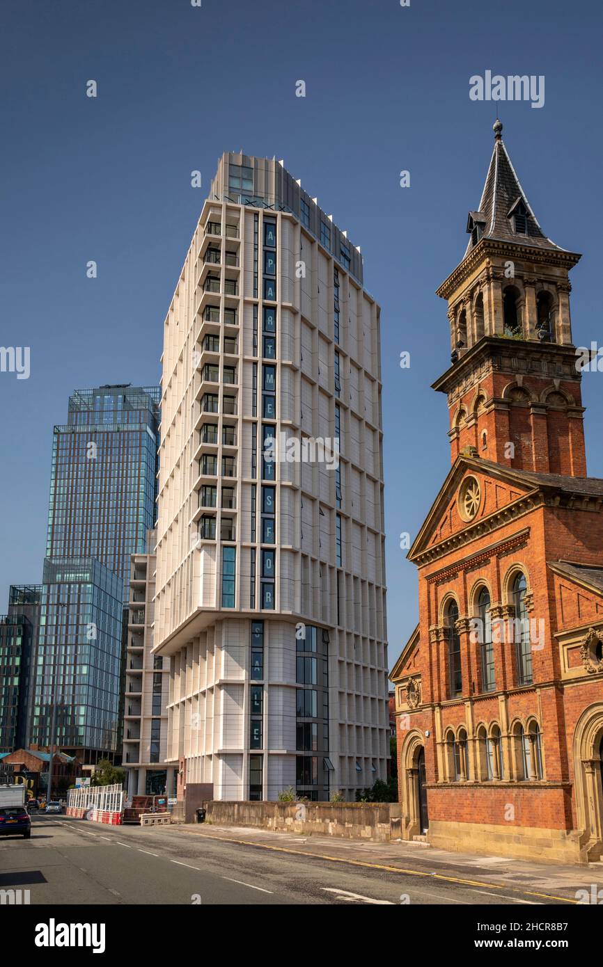 UK, England, Manchester, Castlefield, A56 Chester Road, Former ...