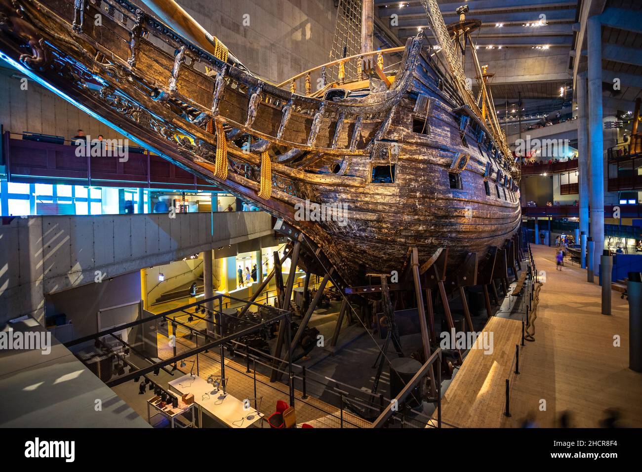Vasa ship inside vasa museum hi-res stock photography and images - Alamy