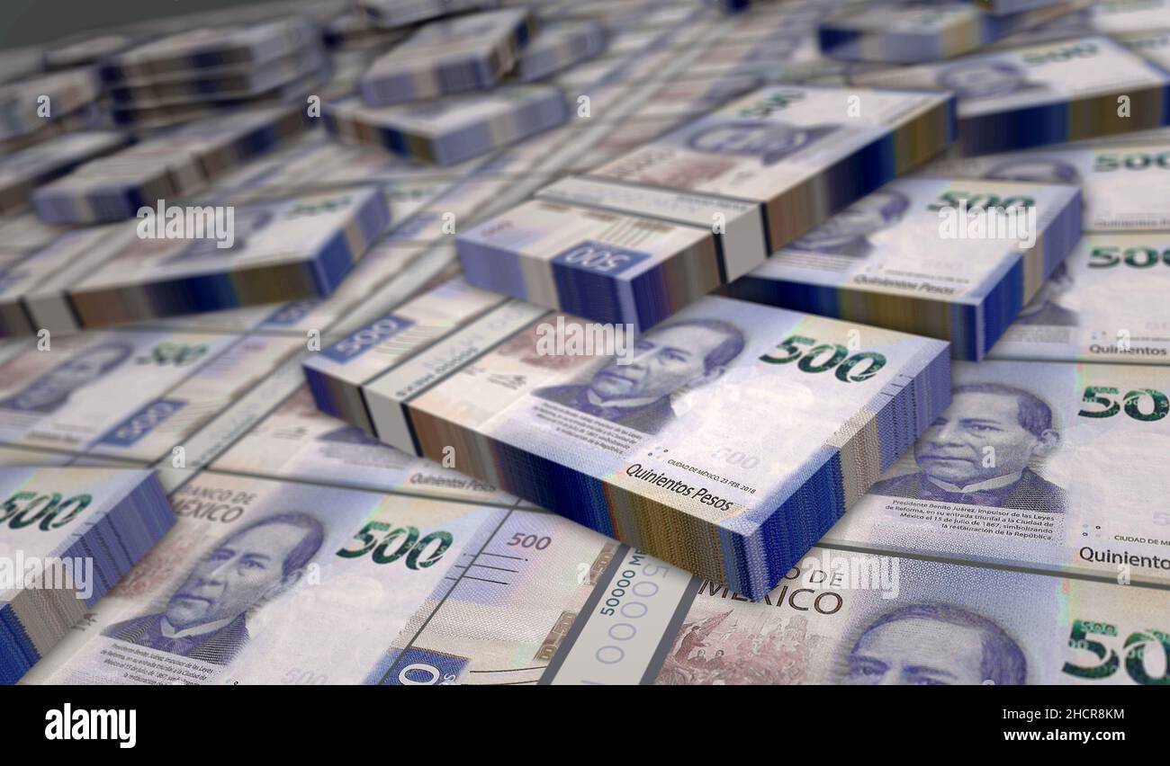 Mexico paper money printing hi-res stock photography and images - Alamy