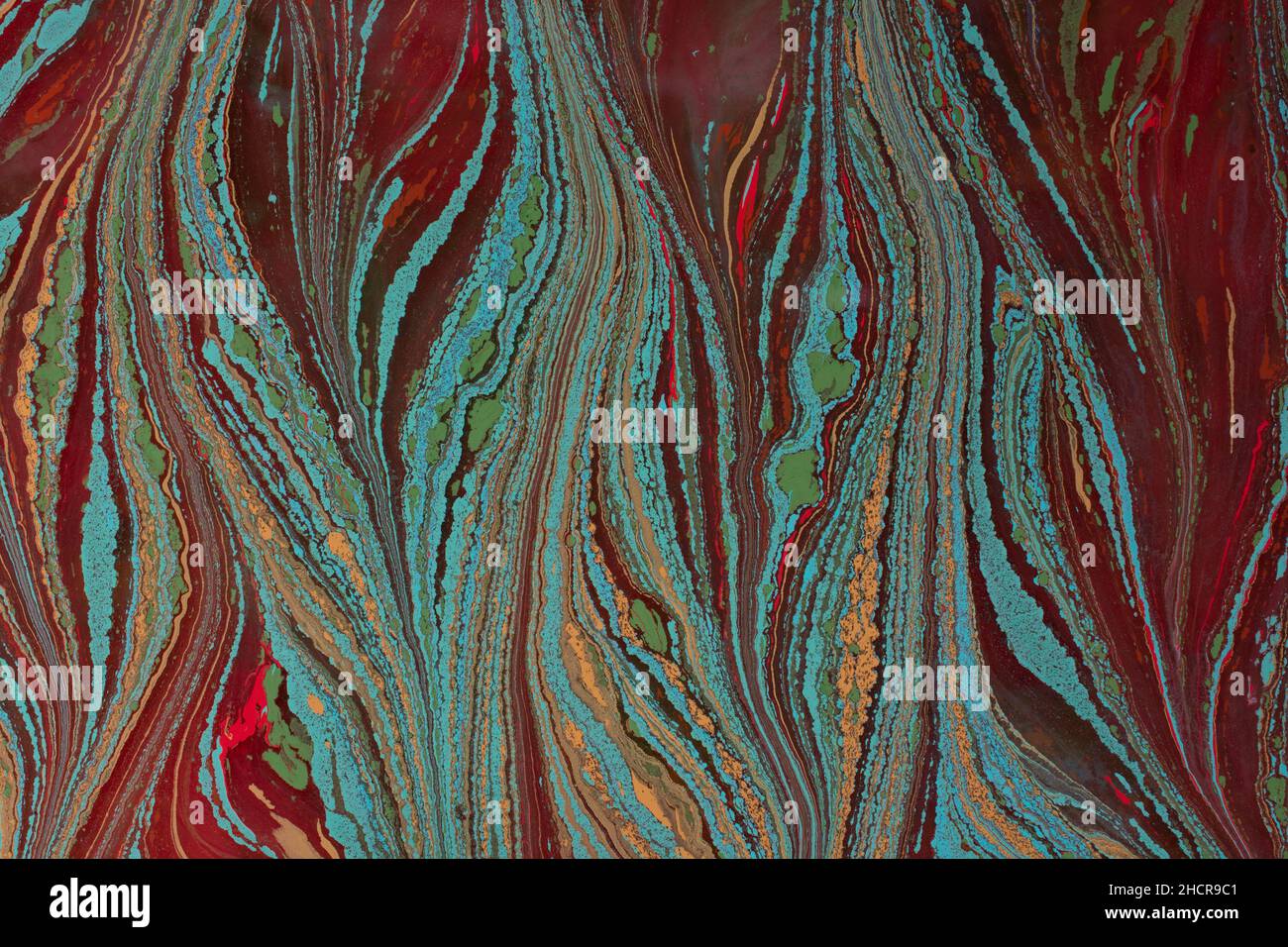Bright colorful psychedelic waves hi-res stock photography and images ...