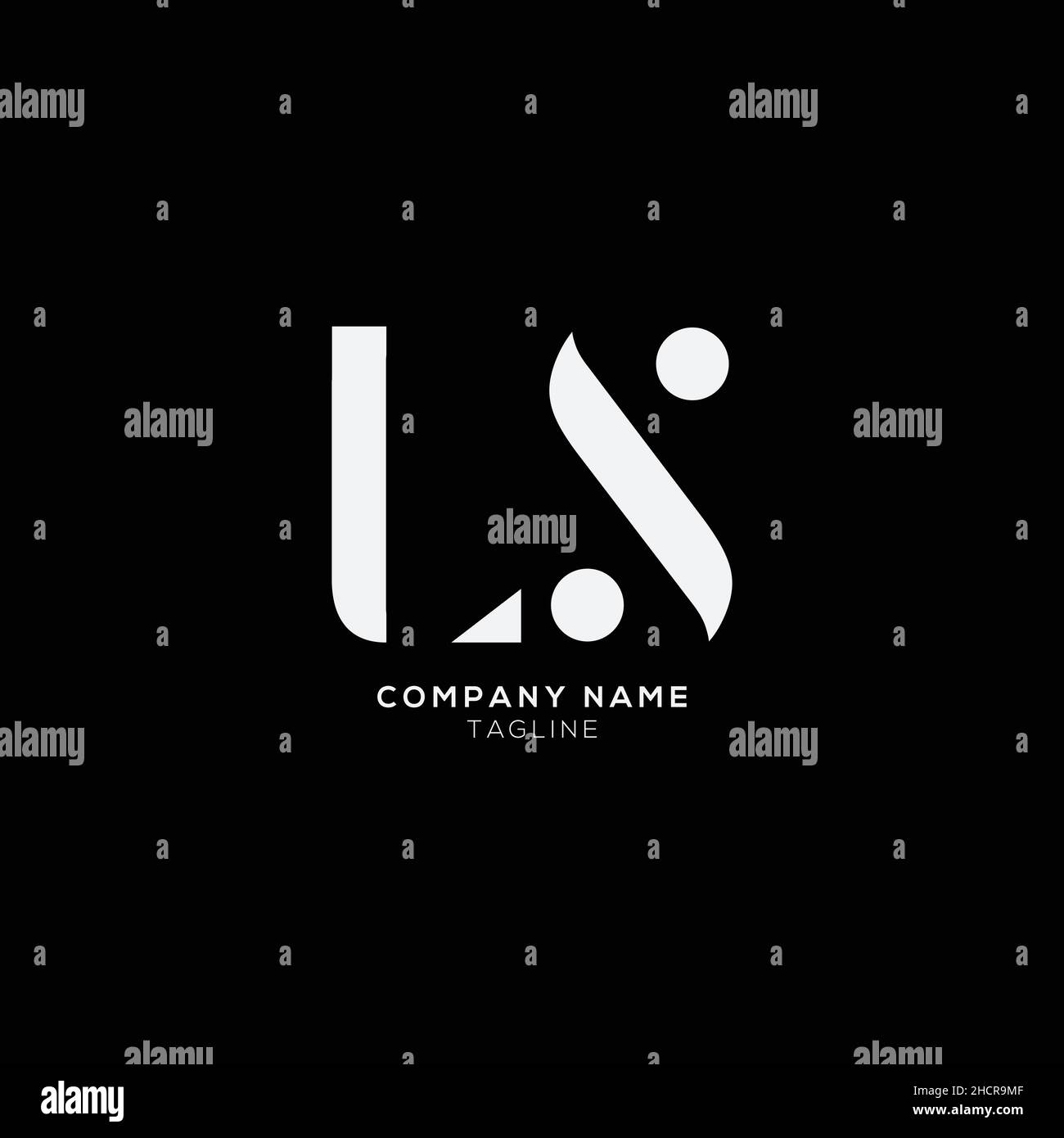 Creative modern LS Letter Business Logo Design Alphabet Icon Vector ...