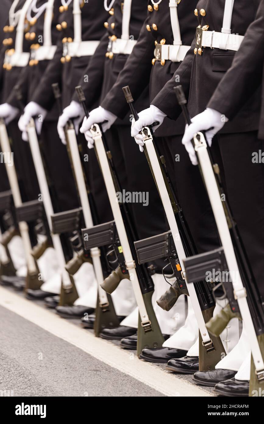 Safety rifles hi-res stock photography and images - Alamy