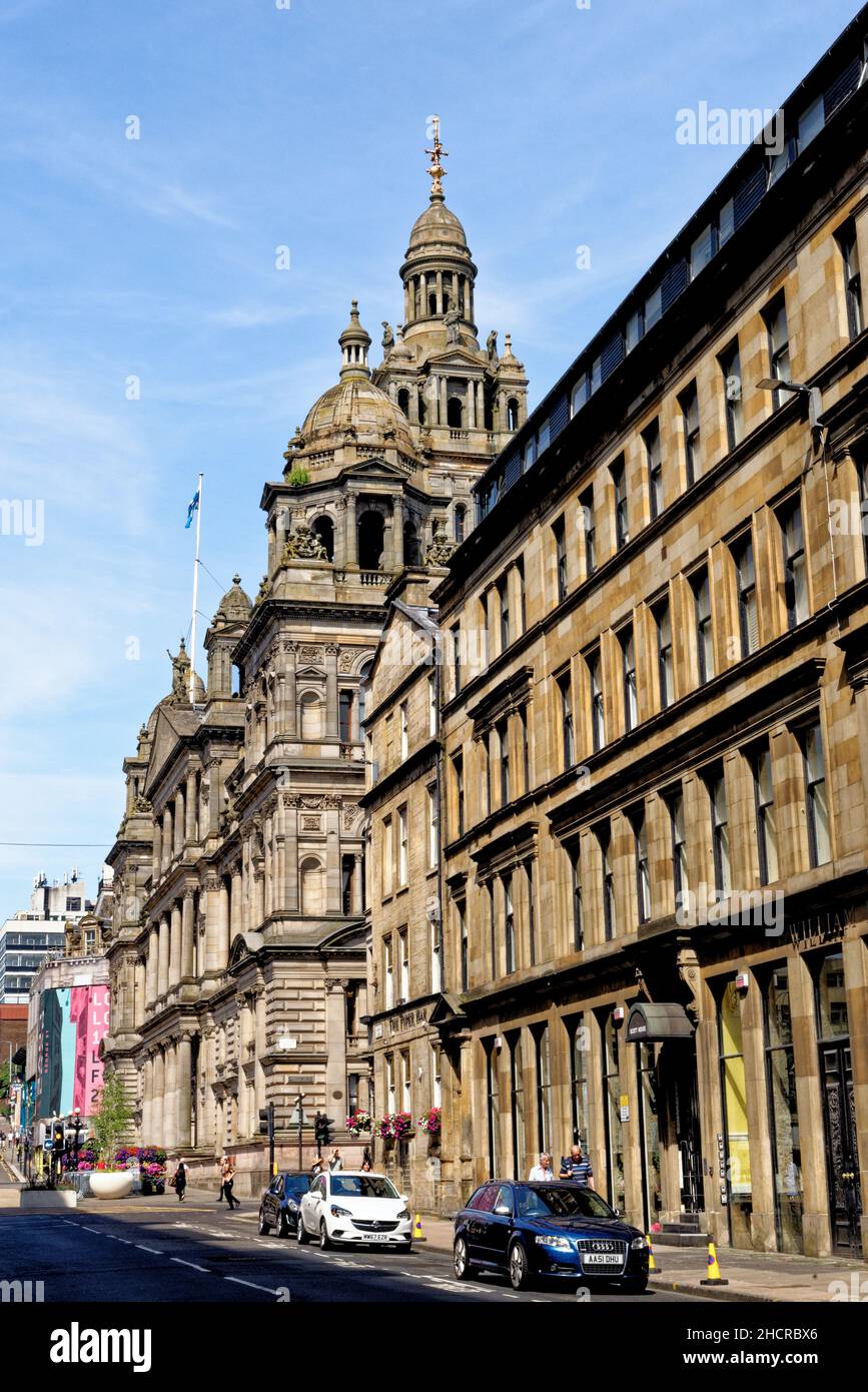 View of the Merchant City - Glasgow, Scotland, United Kingdom - 23rd of ...