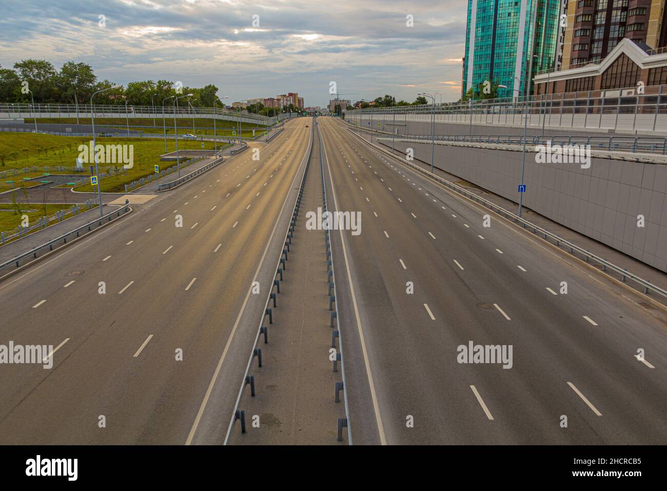 Multilane route hi-res stock photography and images - Alamy