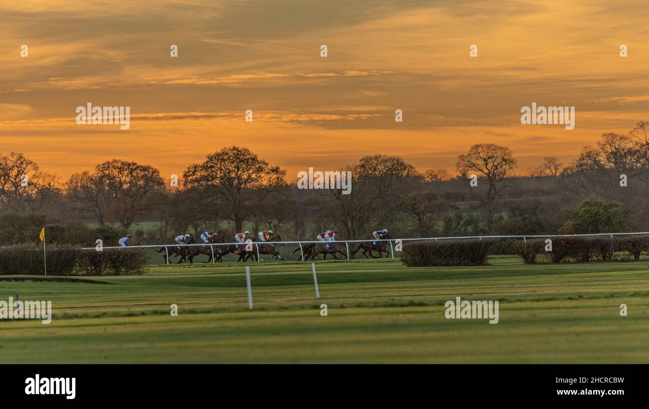 Back straight racing Stock Photo - Alamy