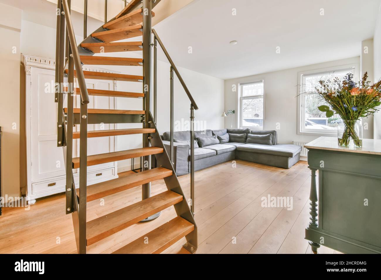 Interior of luxury and beautiful living room Stock Photo - Alamy