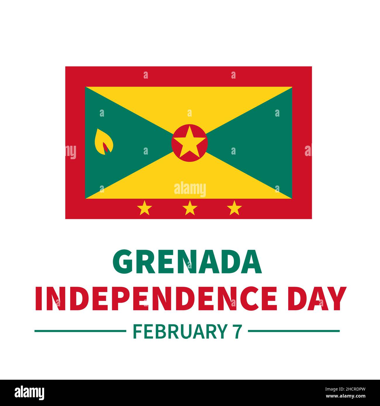 Happy independence day of grenada hi-res stock photography and images ...