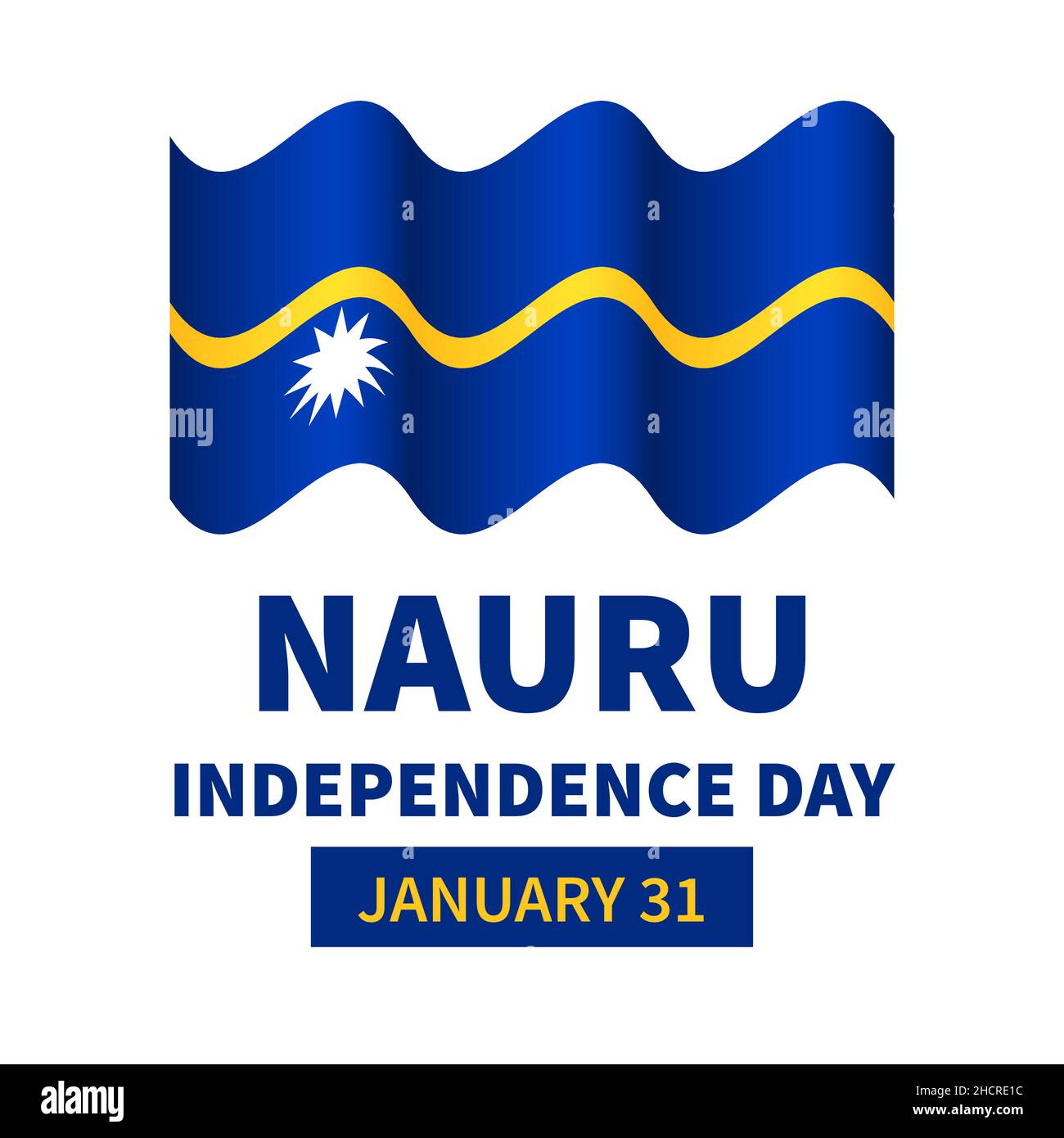 Nauru poster Stock Vector Images - Alamy