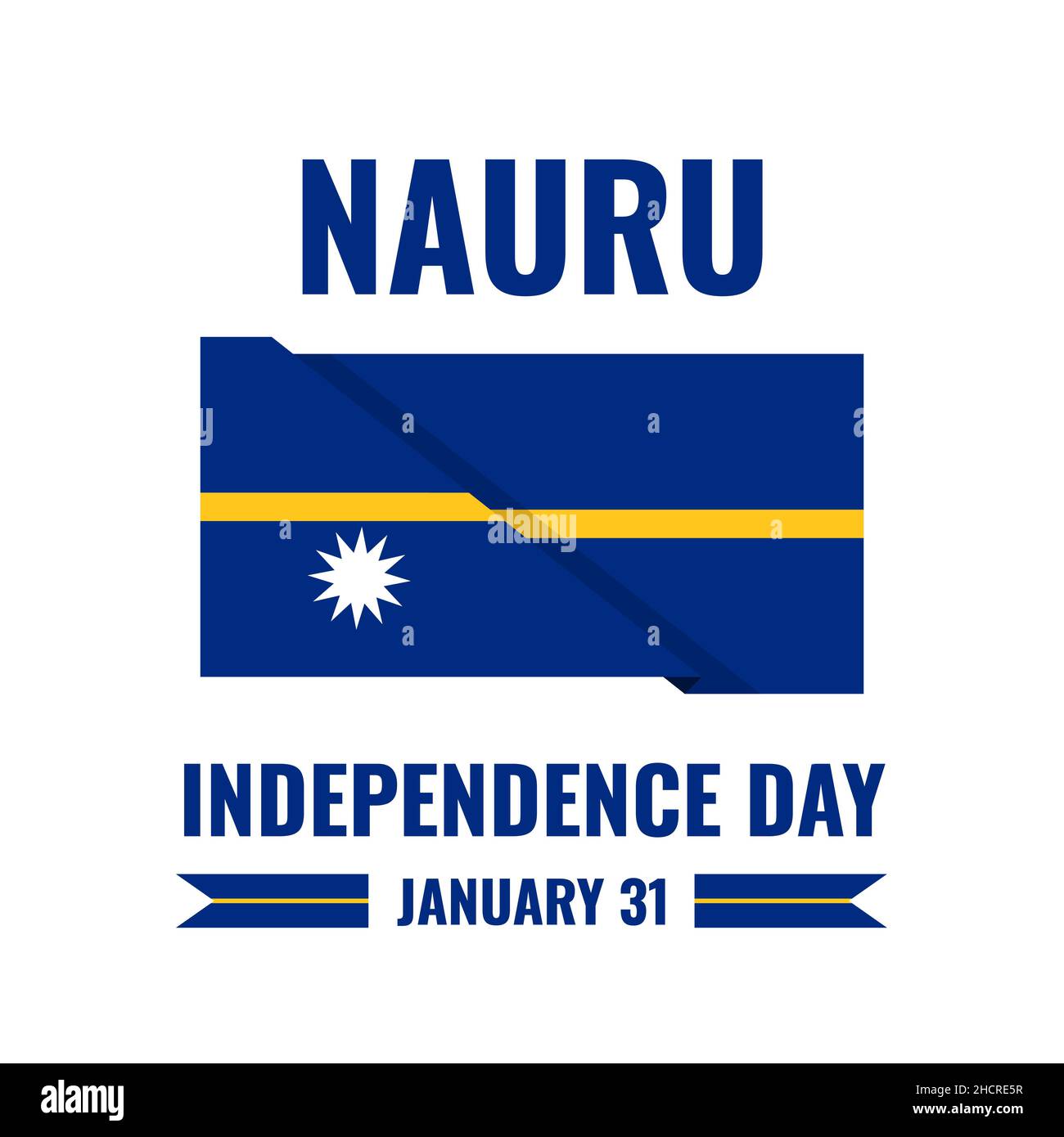 Nauru poster Stock Vector Images - Alamy