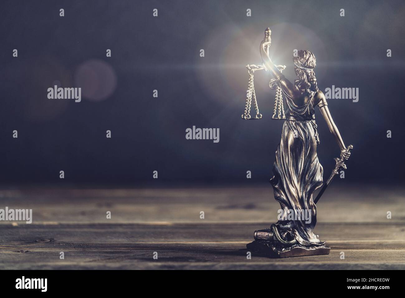 The Statue of Justice - lady justice or Iustitia / Justitia the Roman ...