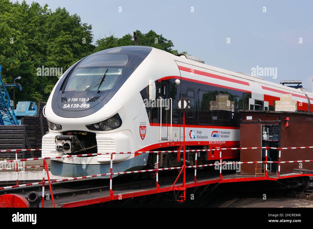 Close up modern locomotive hi-res stock photography and images - Alamy