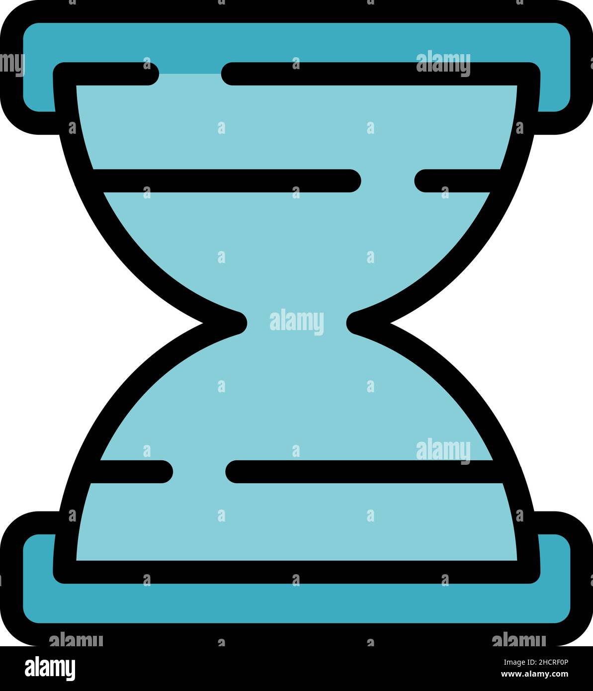 Property investments hourglass icon. Outline property investments ...