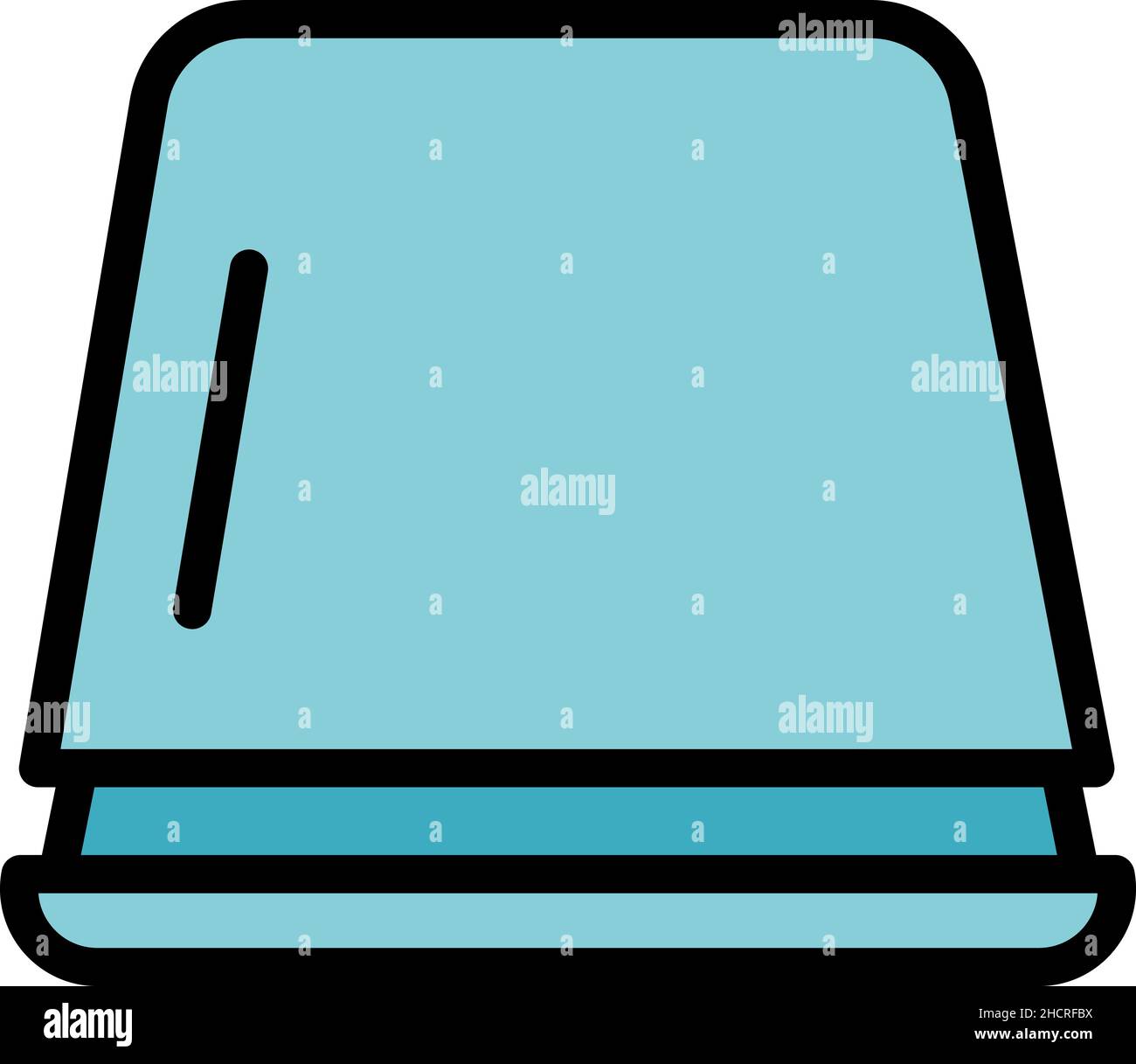 Beans coffee capsule icon. Outline beans coffee capsule vector icon ...