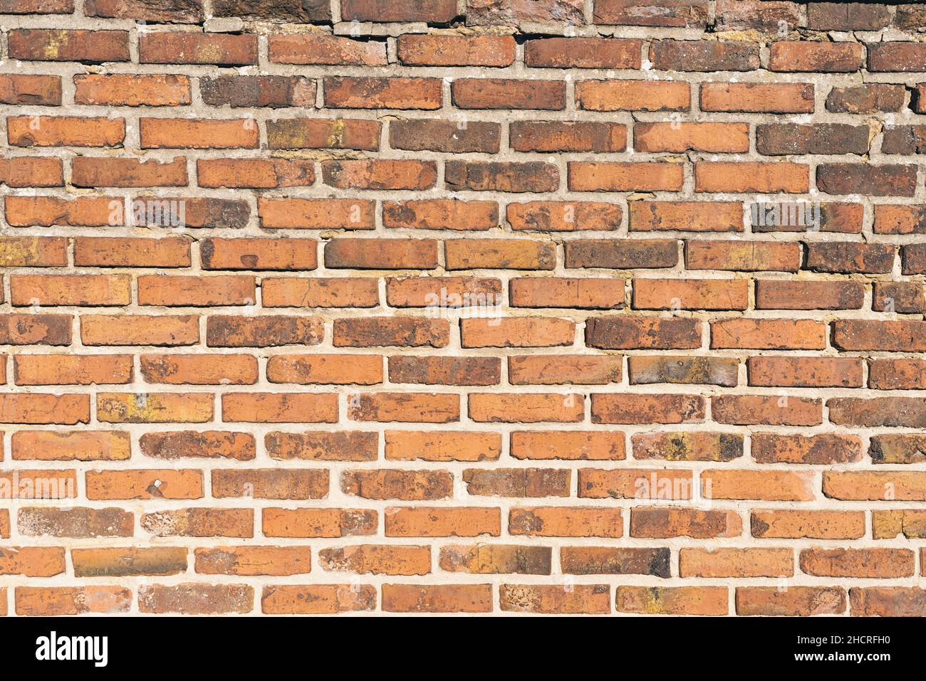 brick wall of red color Stock Photo - Alamy