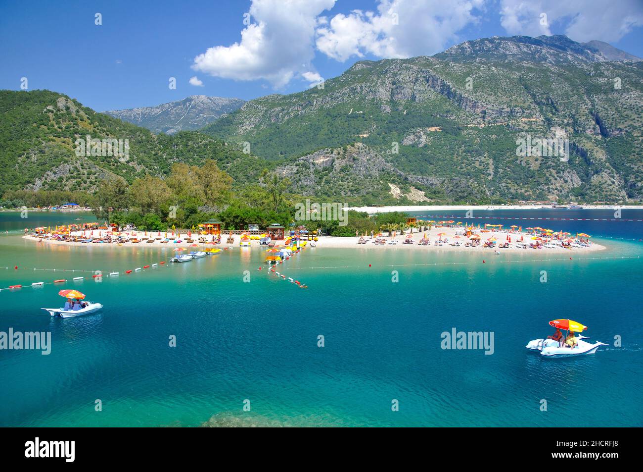 Blue Lagoon Beach, Oludeniz, Mugla Province, Republic of Türkiye Stock ...