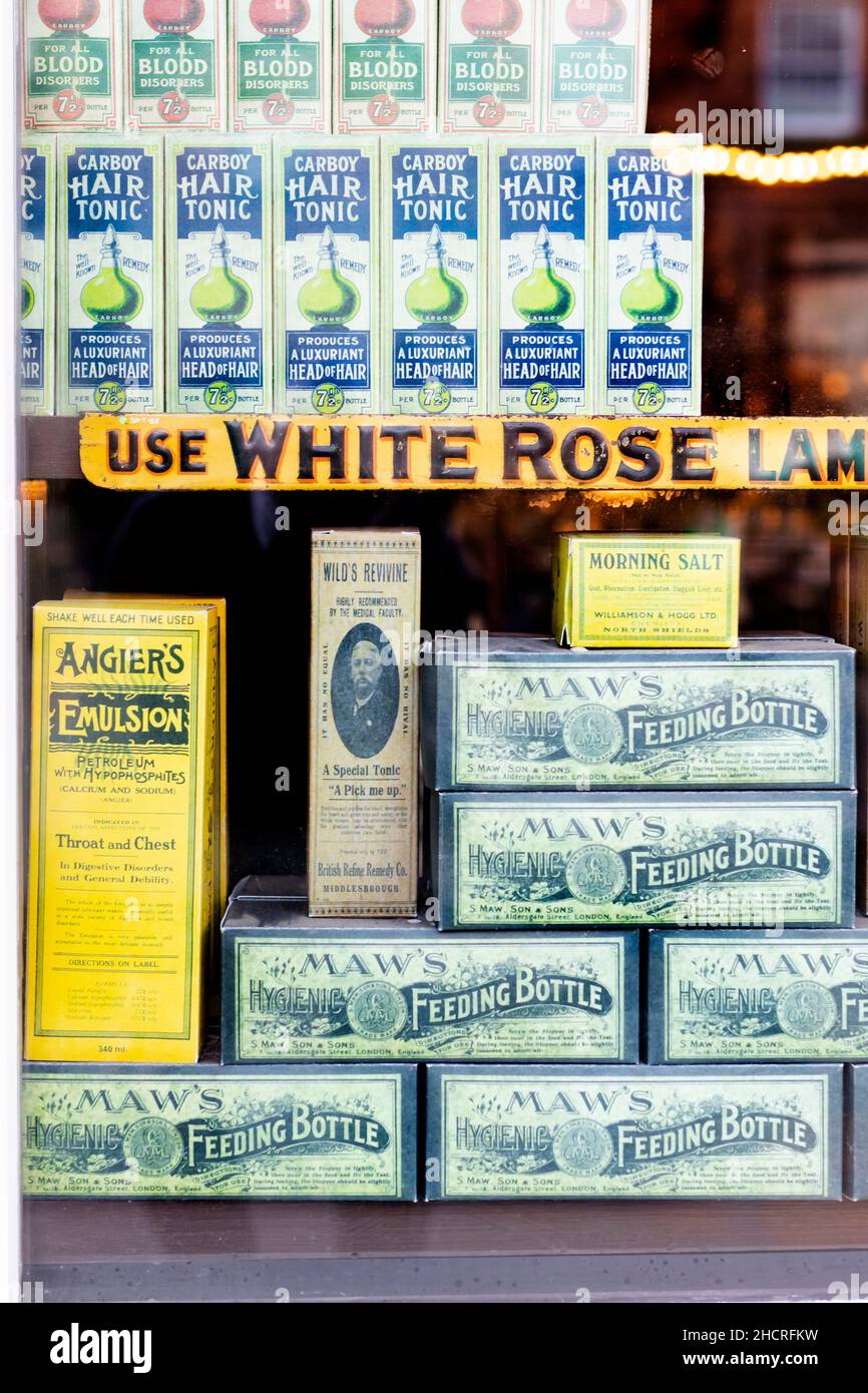 at Beamish Village living history museum, Co. Durham UK Stock Photo - Alamy