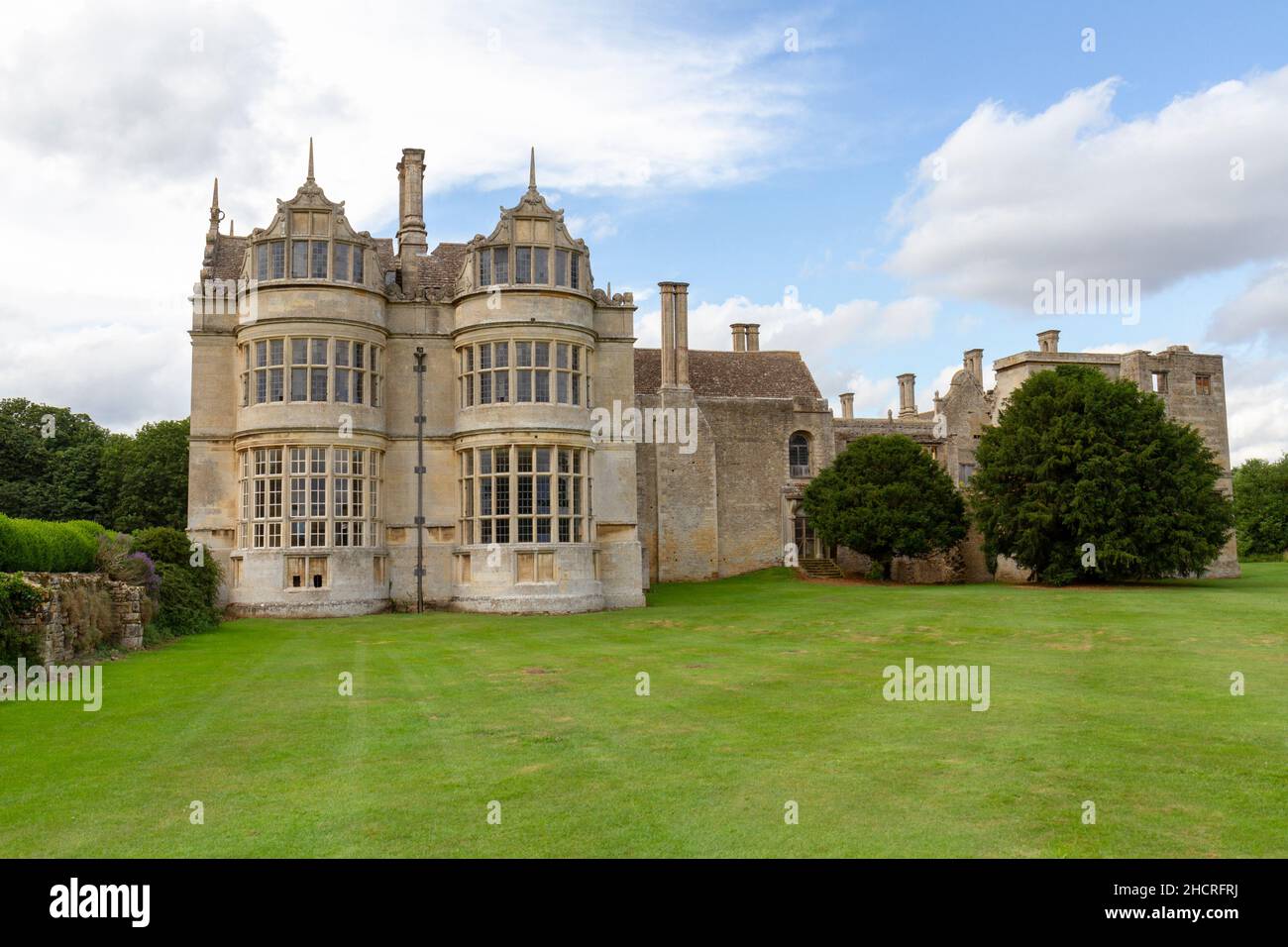 Kirby Hall, an Elizabethan country house, located near Gretton ...