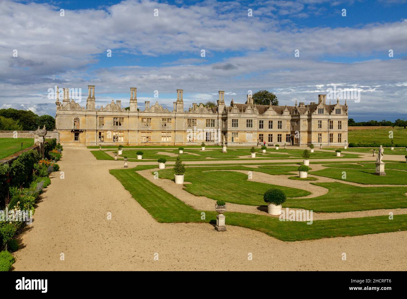 Kirby Hall, an Elizabethan country house, located near Gretton ...