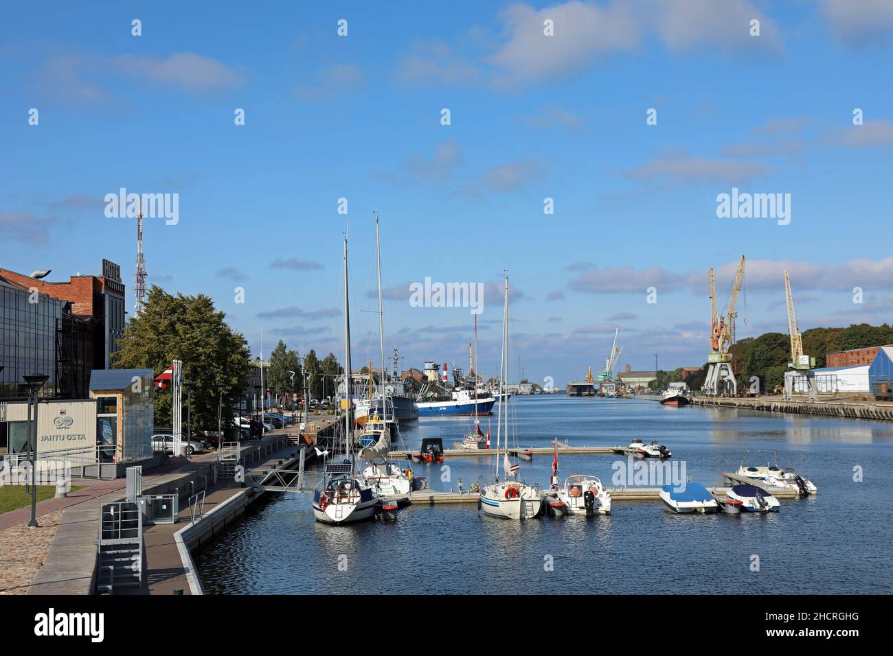 Liepaja port hi-res stock photography and images - Alamy